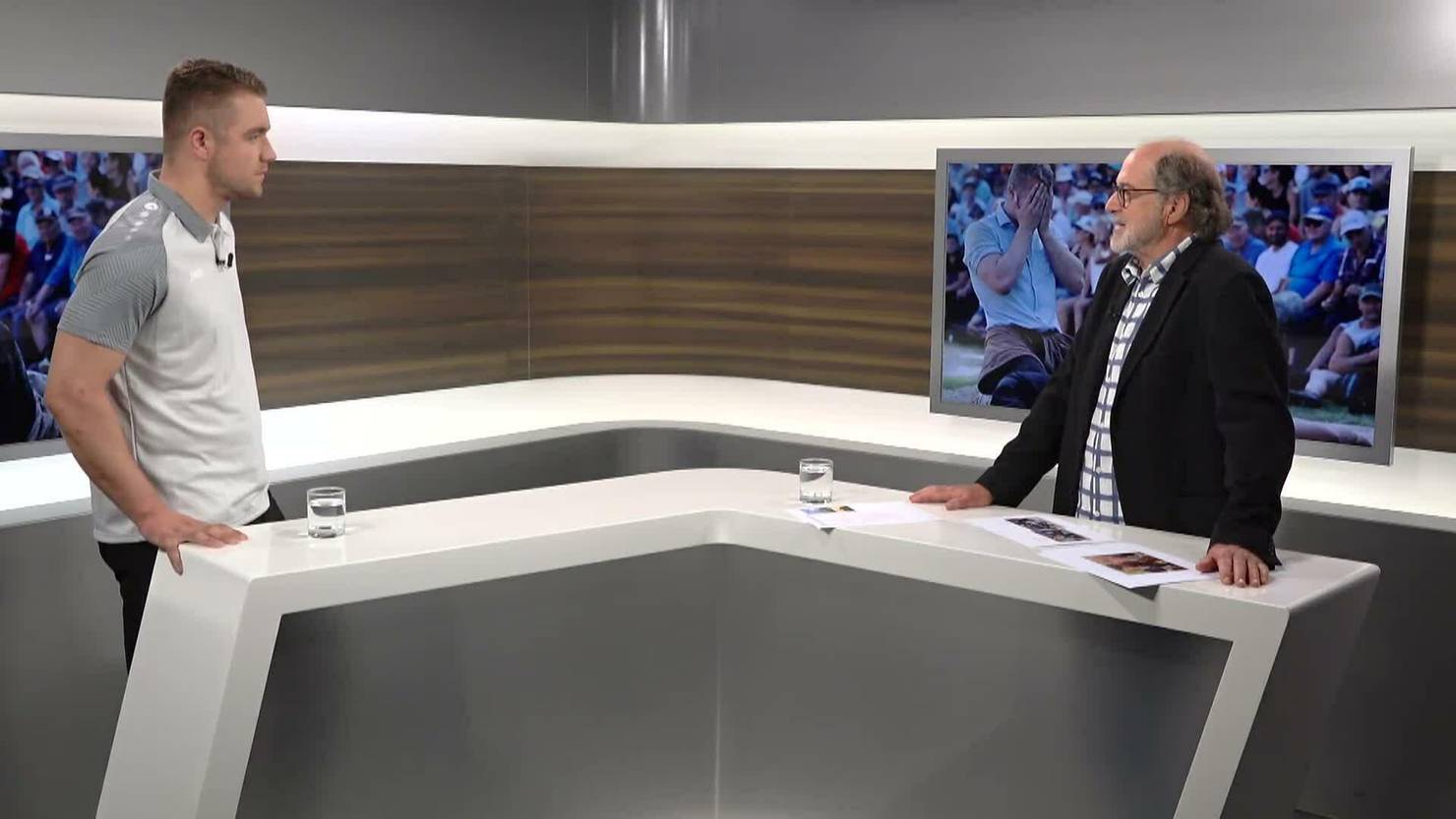 Kranzschwinger Walter Adrian im Sporttalk | TeleBaern