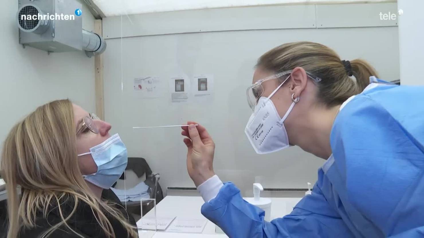 So funktioniert der Corona Schnelltest | Tele1