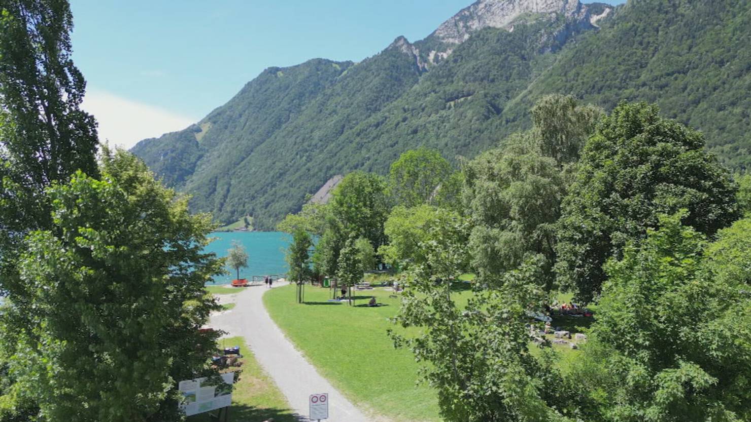 Knatsch um das Muota-Delta Hopfräben | Tele1