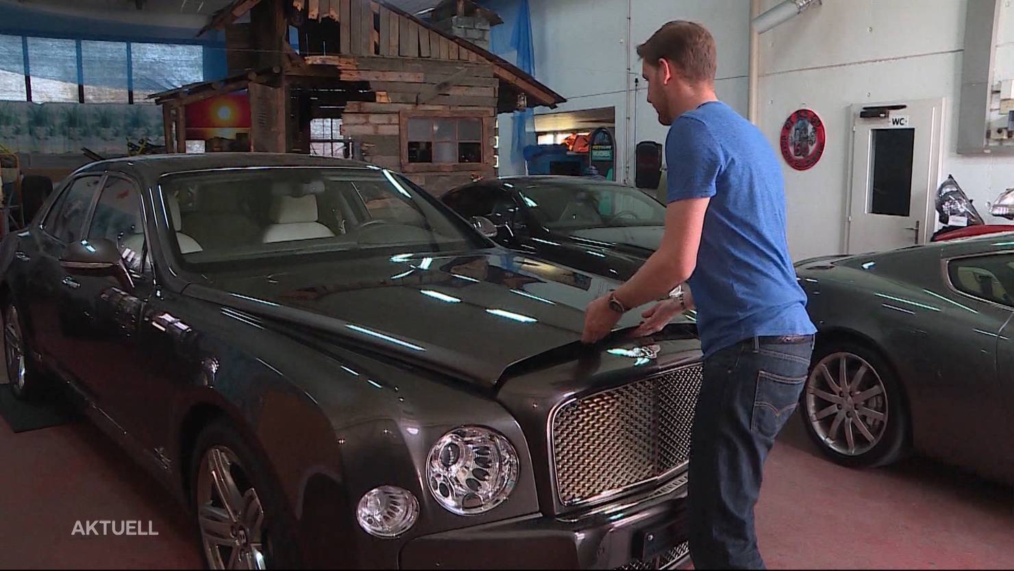"Car-Sitter“ kümmert sich um Rolls-Royce und andere Luxus-Modelle ...