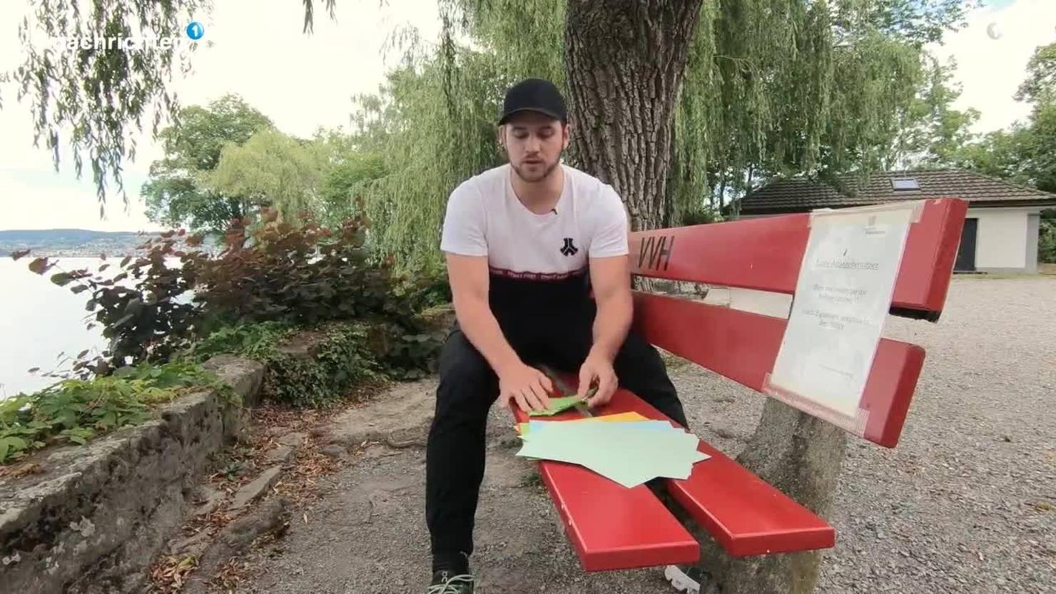 Marcel Bieri vor dem Zuger Kantonal-Schwingfest | Tele1