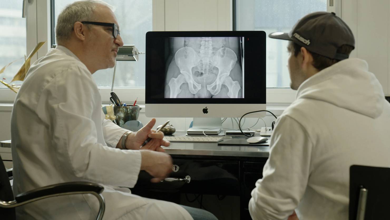 Beckenbruch bei Spitzensportler | TeleM1