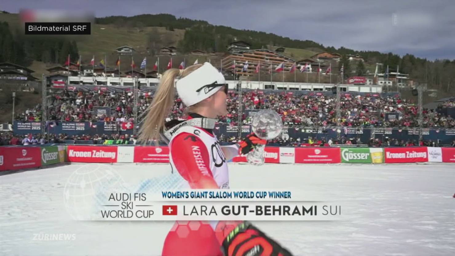 Gesamt- und Riesenslalom-Weltcup: Lara Gut-Behrami sichert sich zwei Kugeln | TeleZüri