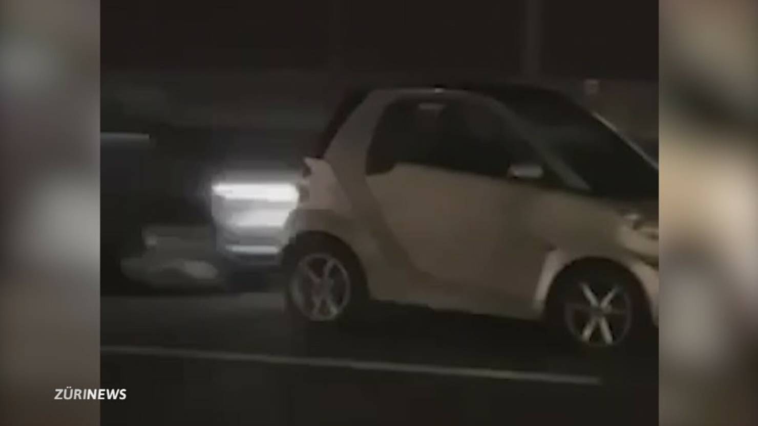 Smart Auf Der Autobahn