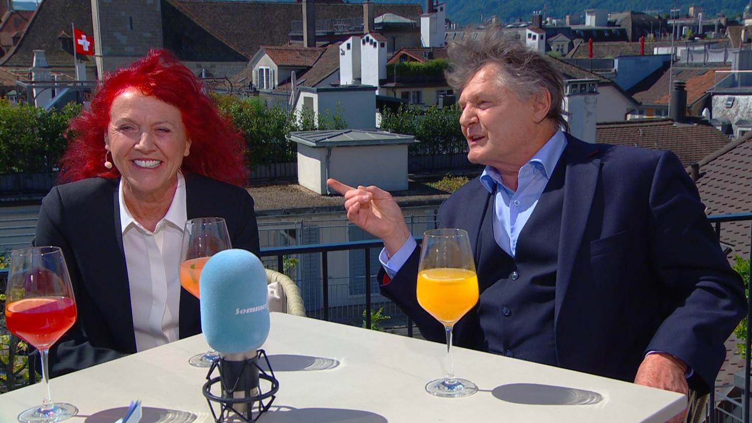 Ancillo und Heliane Canepa, FCZ-Präsidenten-Paar | TeleBaern