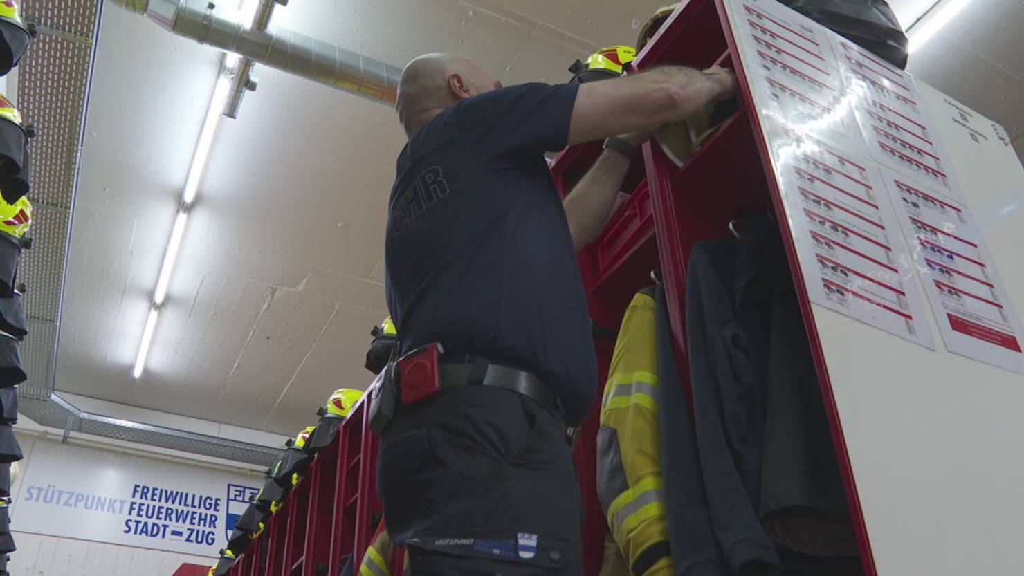 Kommando-Wechsel in der freiwilligen Feuerwehr der Stadt Zug | Tele1
