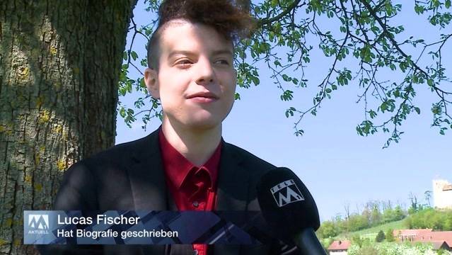 Lucas Fischer hat mit 26 Jahren eigene Biografie | TeleM1