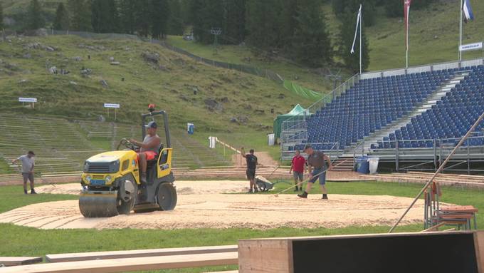 Schwägalp-Schwinget: Die Tribüne des Bergklassikers steht – die Vorfreude steigt | TVO Online