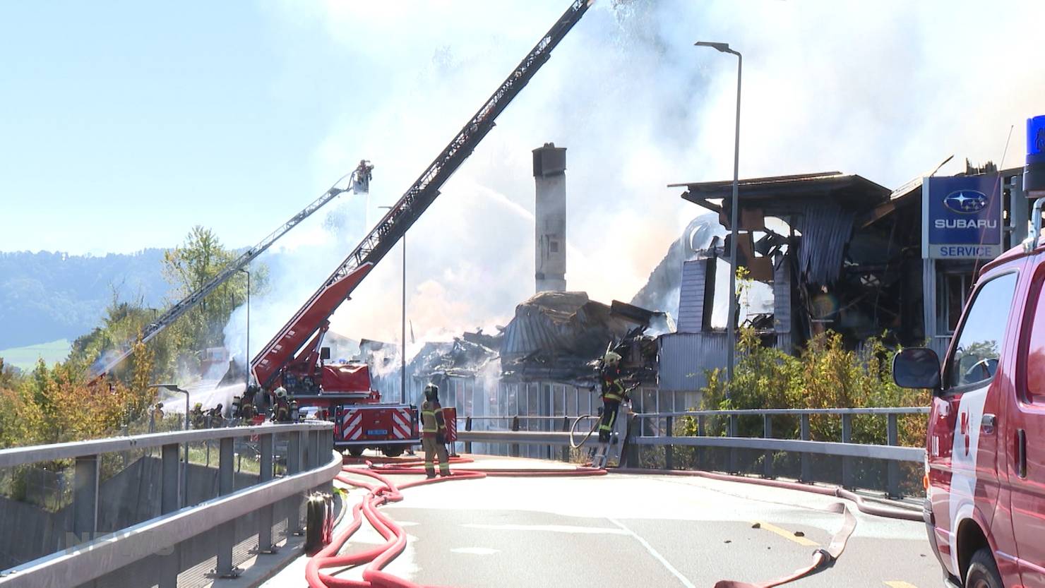 Grossbrand in Kehrsatz | TeleBaern