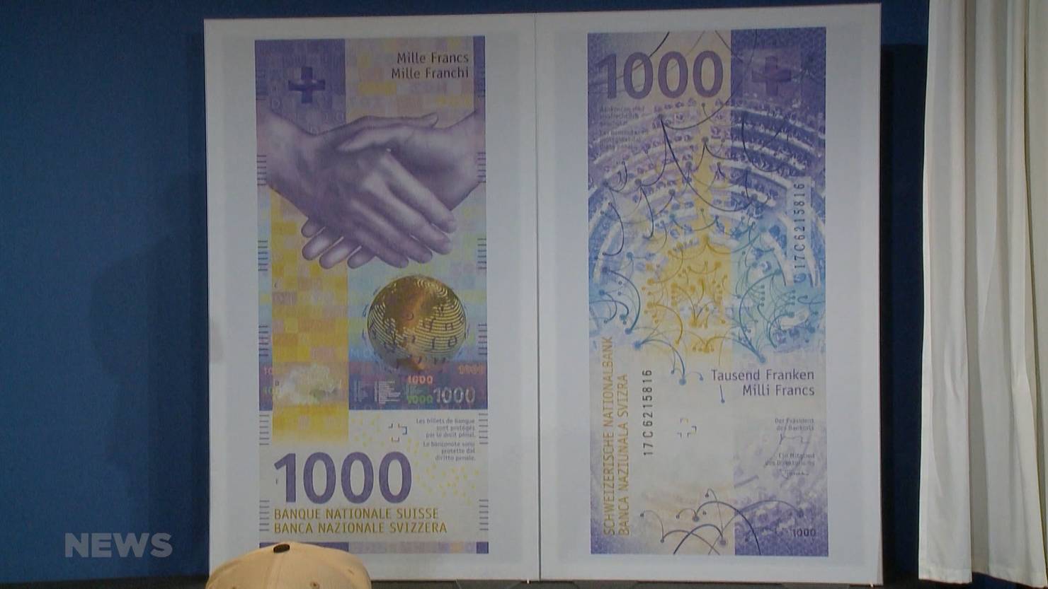 So sieht die neue 1000er-Note aus | TeleBaern
