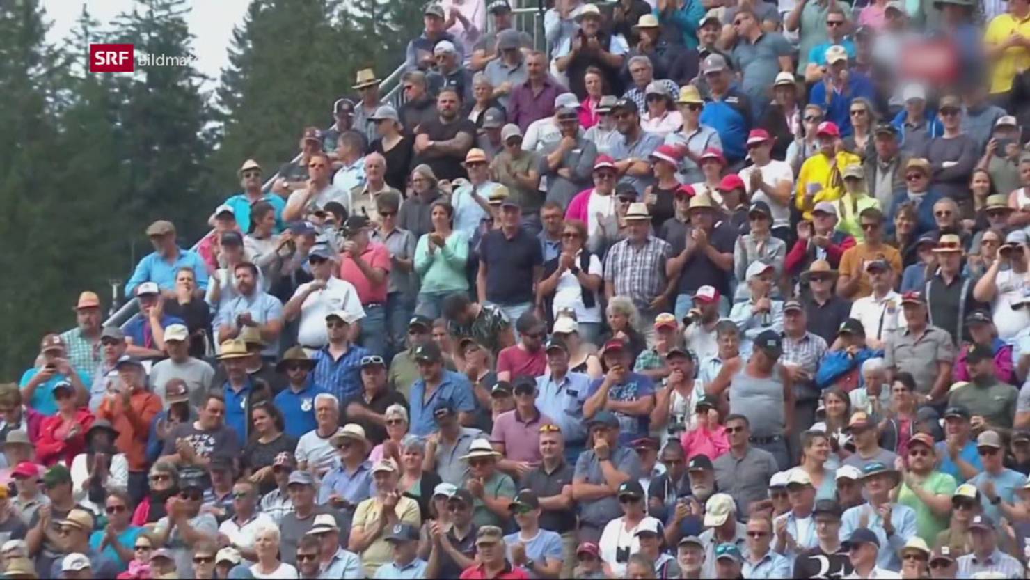 Standing Ovation für Rekord-Schwinger Nöldi Forrer | TVO Online