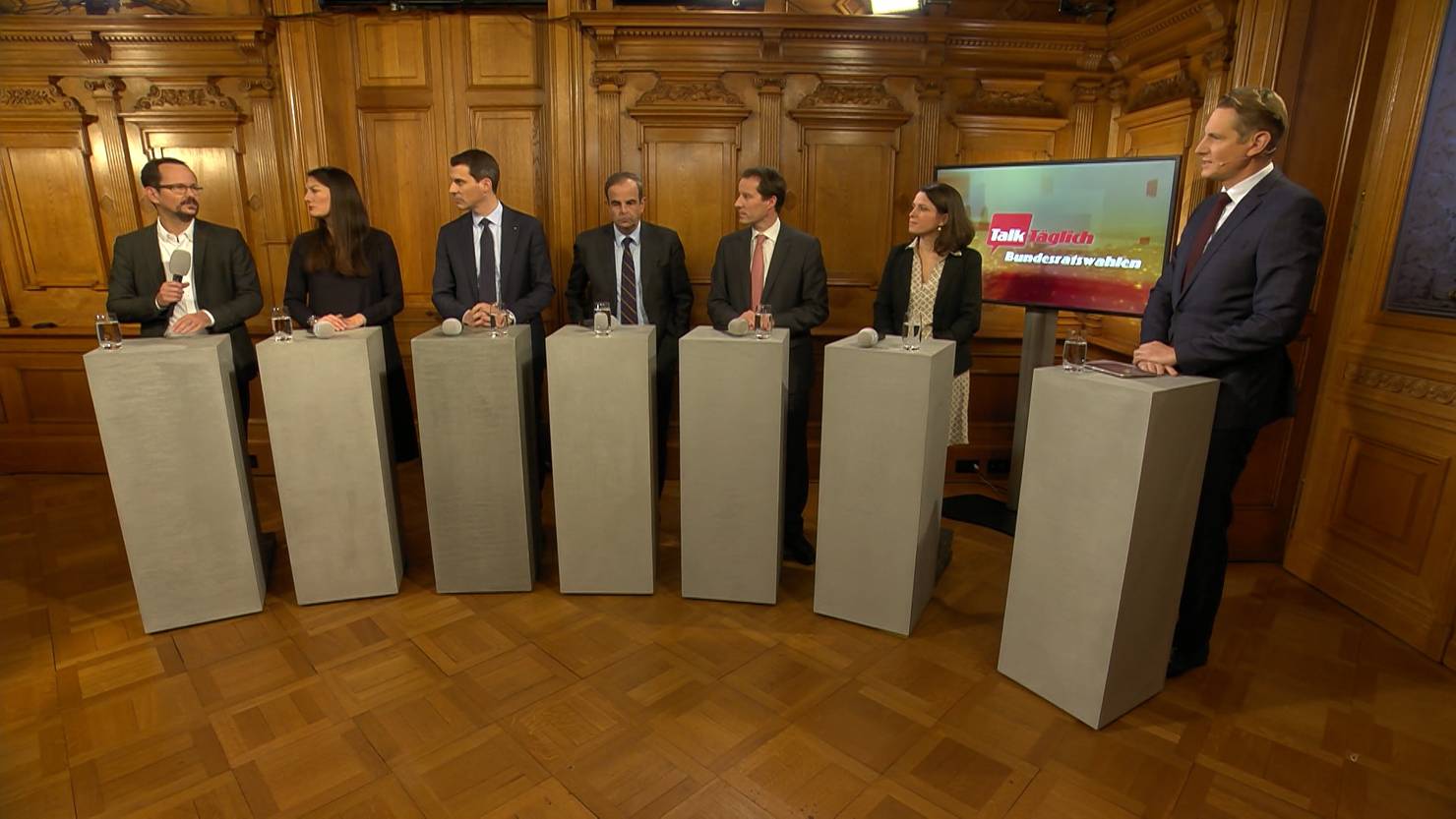Elefantenrunde vor der Bundesratswahl | TeleZüri Elefantenrunde vor der Bundesratswahl | TeleZüri