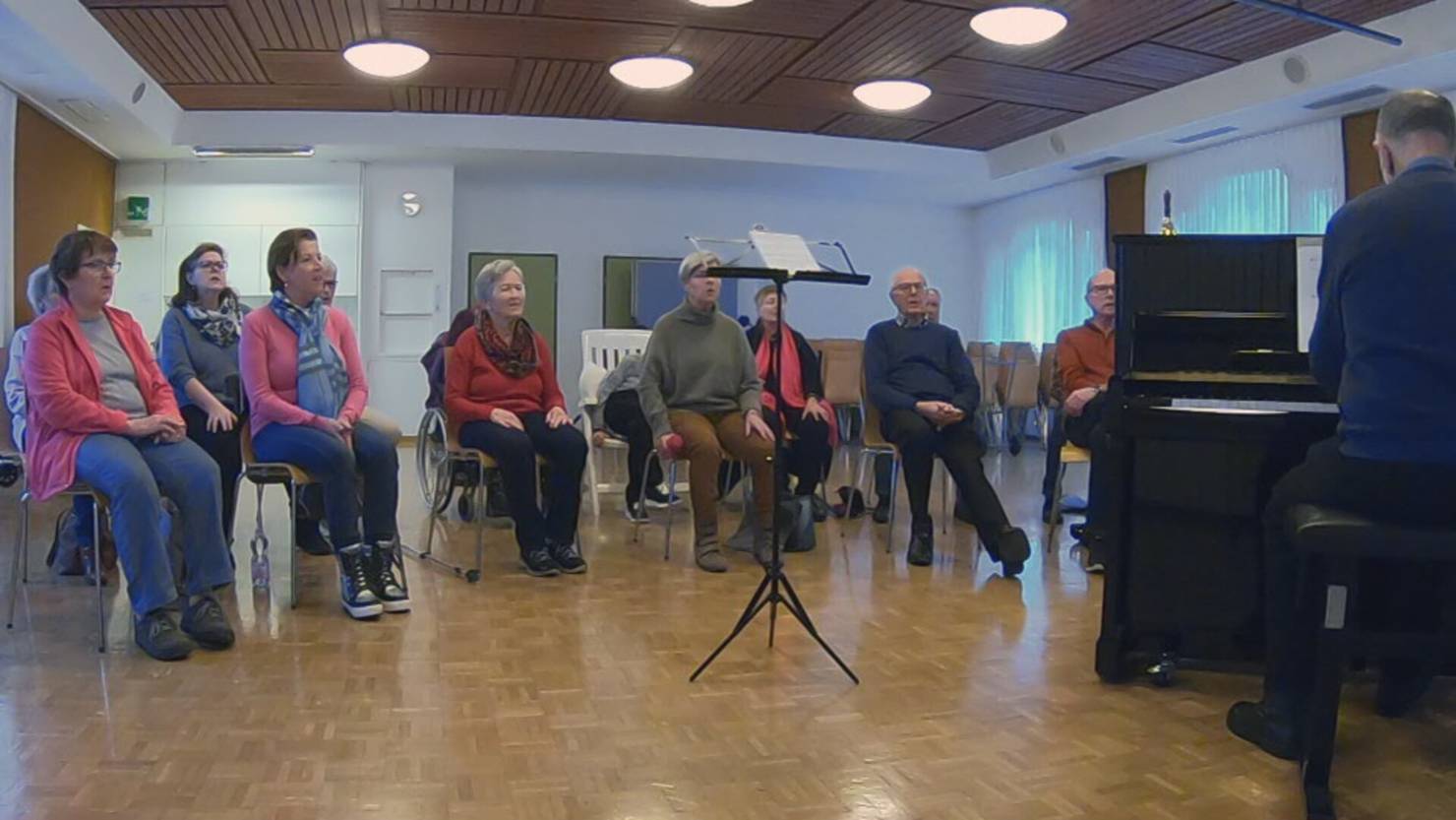 Aphasie Chor ausgezeichnet | Tele1