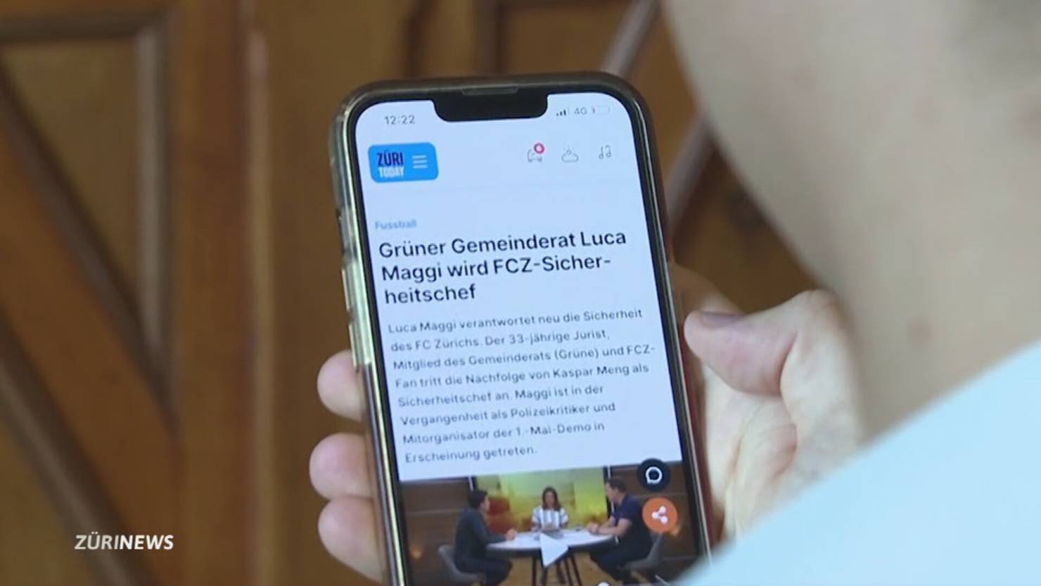 Grüner Gemeinderat Luca Maggi wird Sicherheitschef beim FCZ | TeleZüri