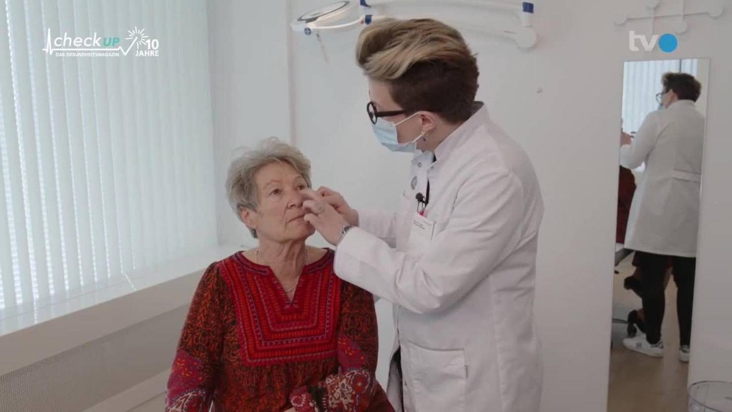 Behandlung von weissem Hautkrebs im Gesicht | TVO Online