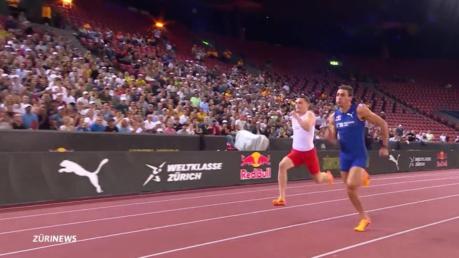 Duell der Weltrekordhalter: 100m-Sprint Duplantis gegen Warholm | TeleZüri