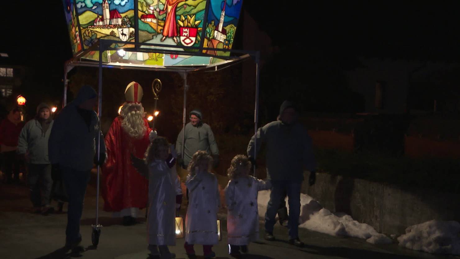 St. Niklaus Einzug in Kägiswil | Tele1