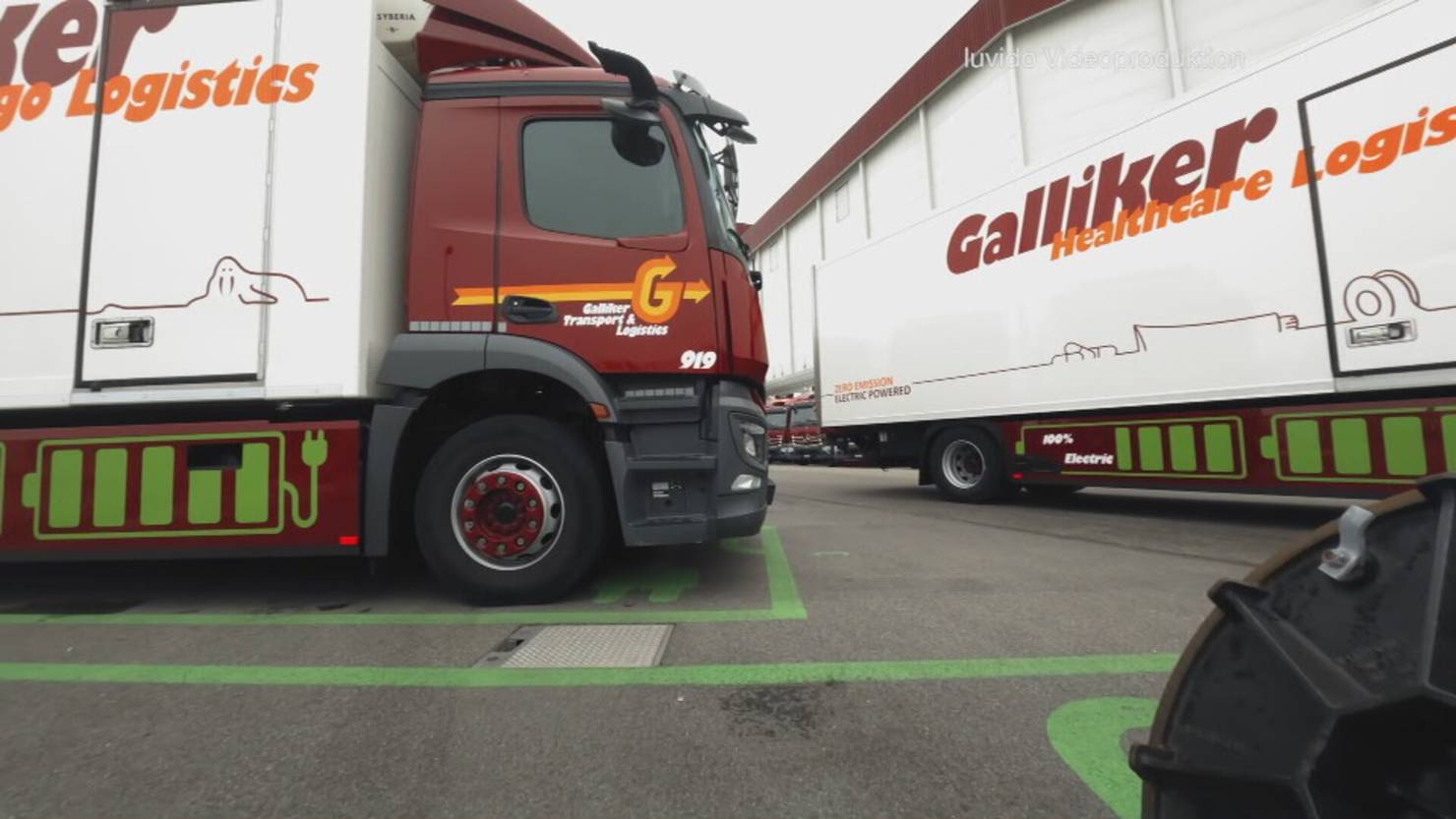 Das Luzerner Unternehmen Galliker Transporte erhält den Watt d'Or | Tele1