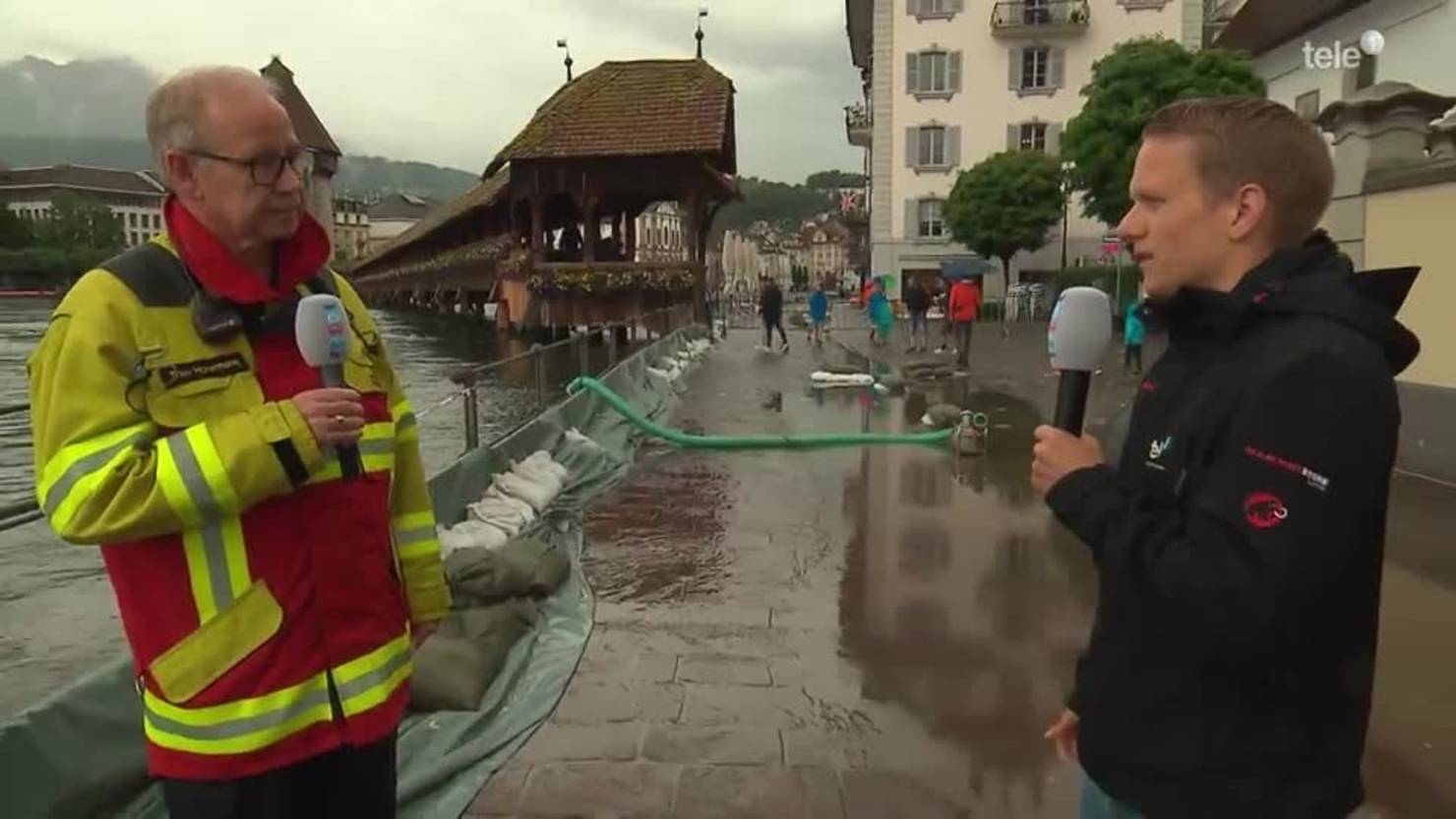 Hochwasser In Der Schweiz Tele1