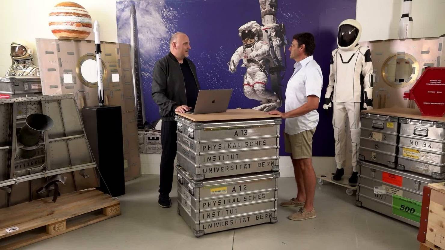 Space Talk Episode 8 mit Marcel Egli von der Hochschule Luzern Teil 1 | TeleBaern