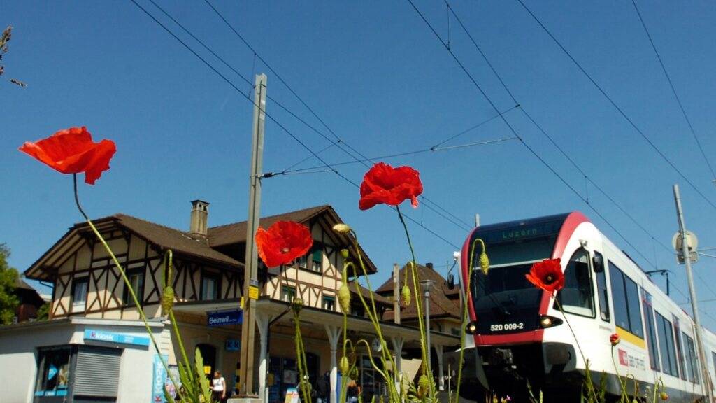 Seetalbahn von Luzern nach Lenzburg AG bekommt neue Züge | Radio Central